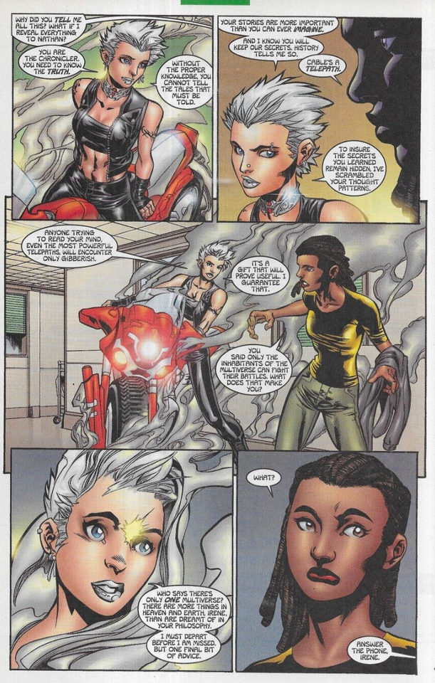 Cable Comic 94 Cover A First Print 2001 Robert Weinberg Michael Ryan Marvel . | eBay