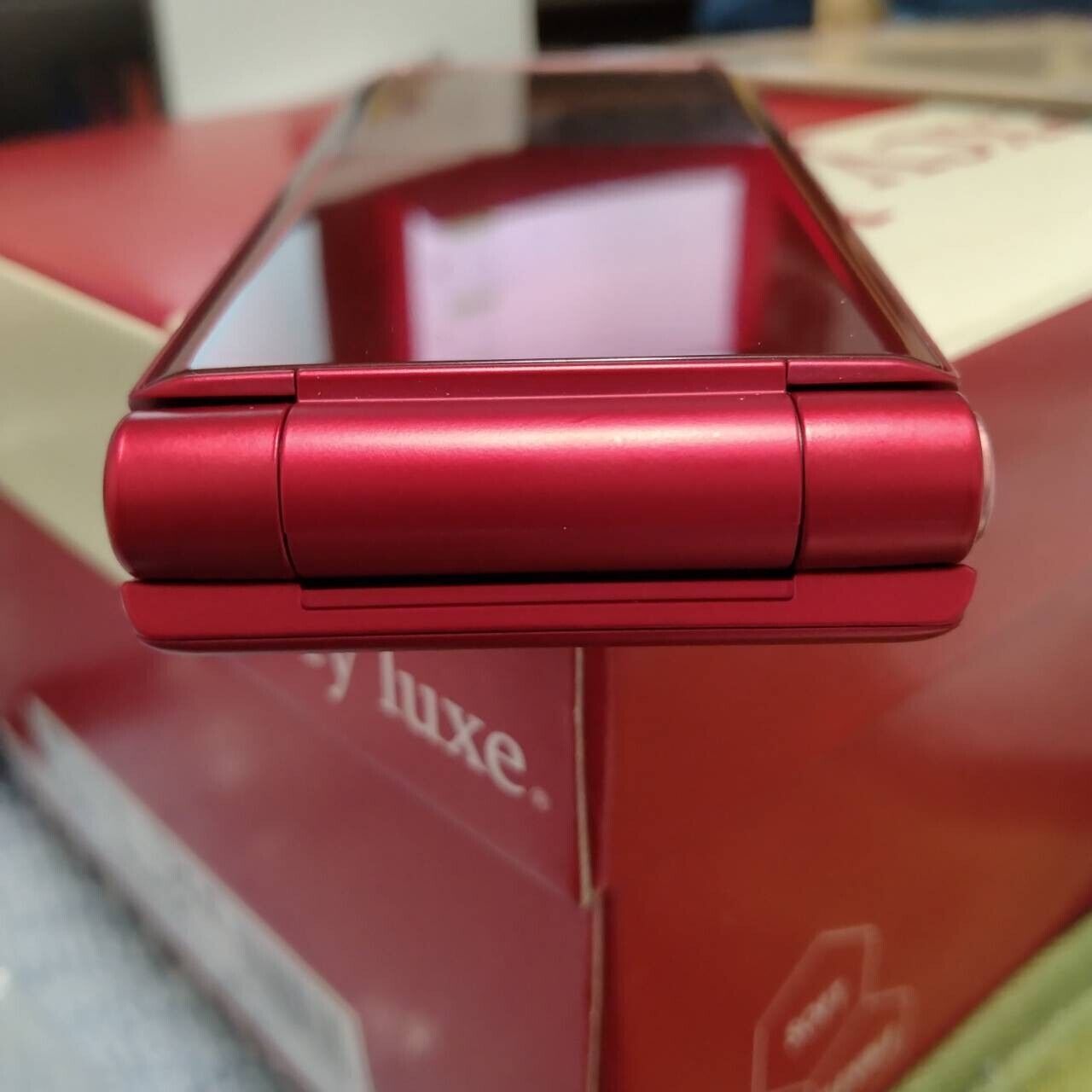 Fujitsu arrows Keitai F-03L Docomo SIM unlocked Red Android flip phone ...