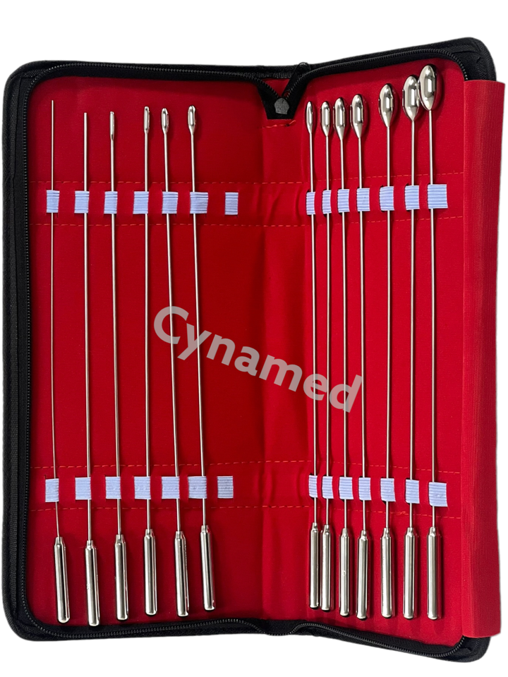 PREMIUM O.R GRADE BAKES ROSEBUD URETHRAL SOUNDS DILATOR SET SURGICAL ...