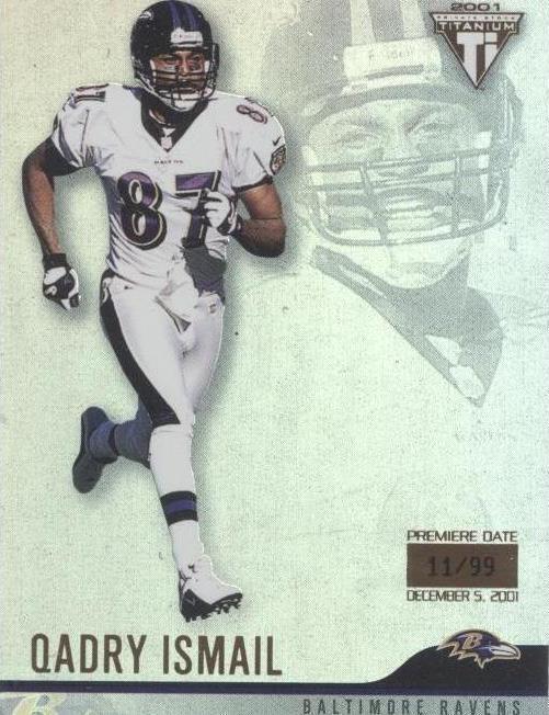 2001 Pacific Private Stock Titanium - Qadry Ismail #13 Premiere Date ...