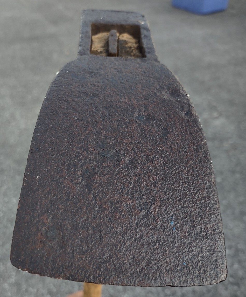 Vintage Adze Axe With Wooden Handle Woodworking Tool | eBay