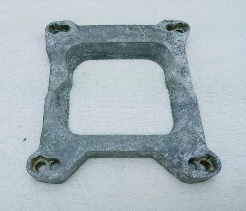Carburetor Adapter Four-Hole Square Bore to Spread-Bore Holley Carter ...