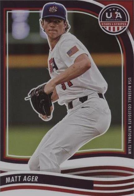 2024 Panini Stars and Stripes - Matt Ager #14 (RC) for sale online | eBay