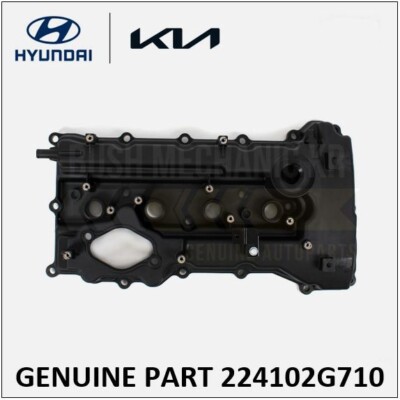 GENUINE OEM Hyundai Kia Engine Valve Cover 224102G710 | eBay