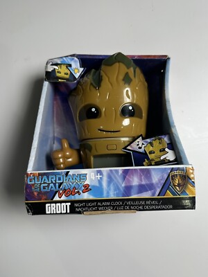 Bulb Botz Marvel Avengers Guardians Galaxy Groot Digital Alarm Clock ...