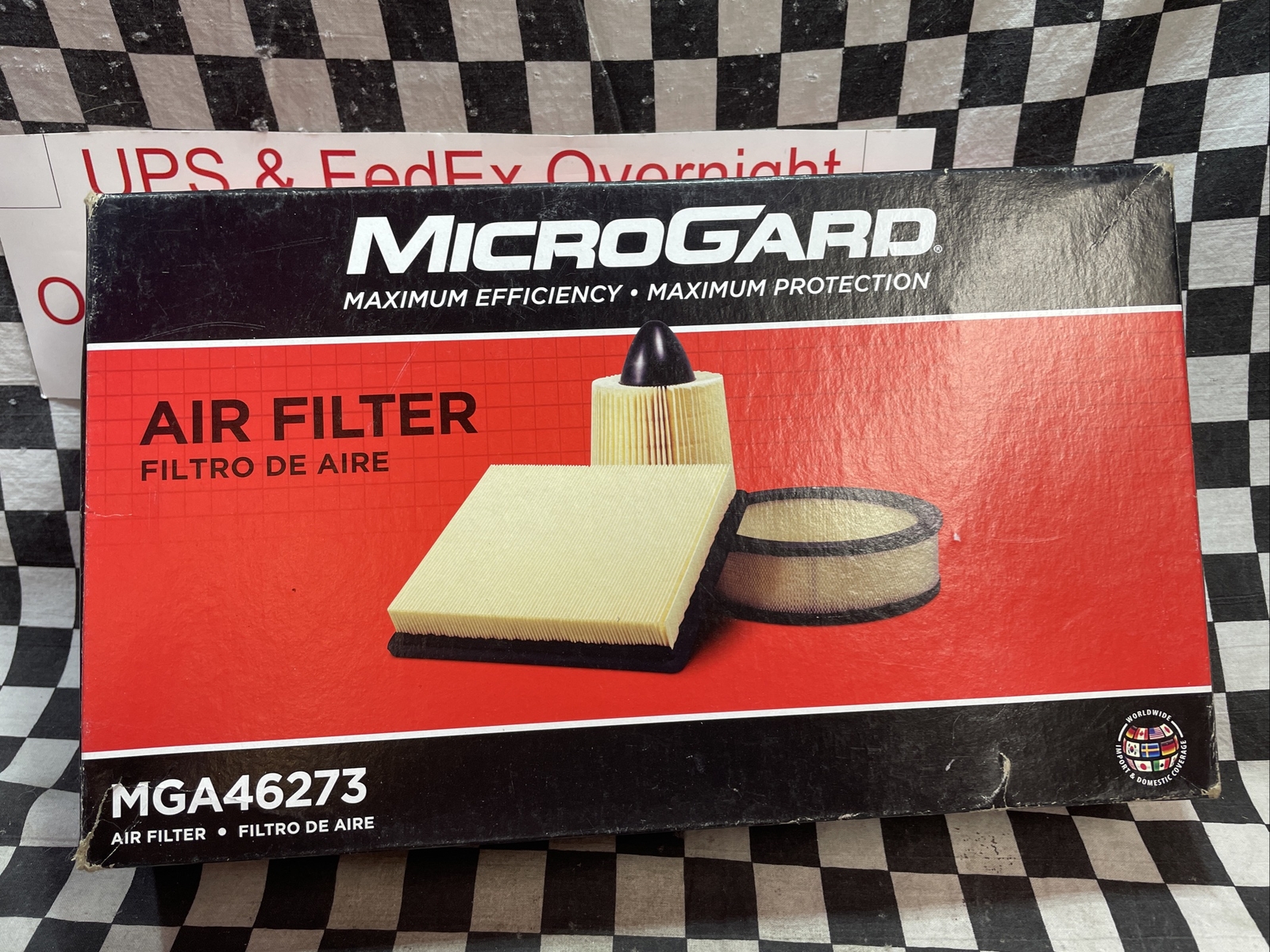MicroGard Panel Air Filter MGA46673, MGA46273, FRAM CA9360, CA5466, LOT ...