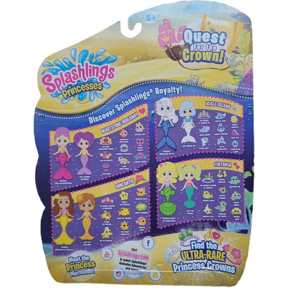 Splashlings Princesses 12 Pack Mermaid factory sealed | eBay