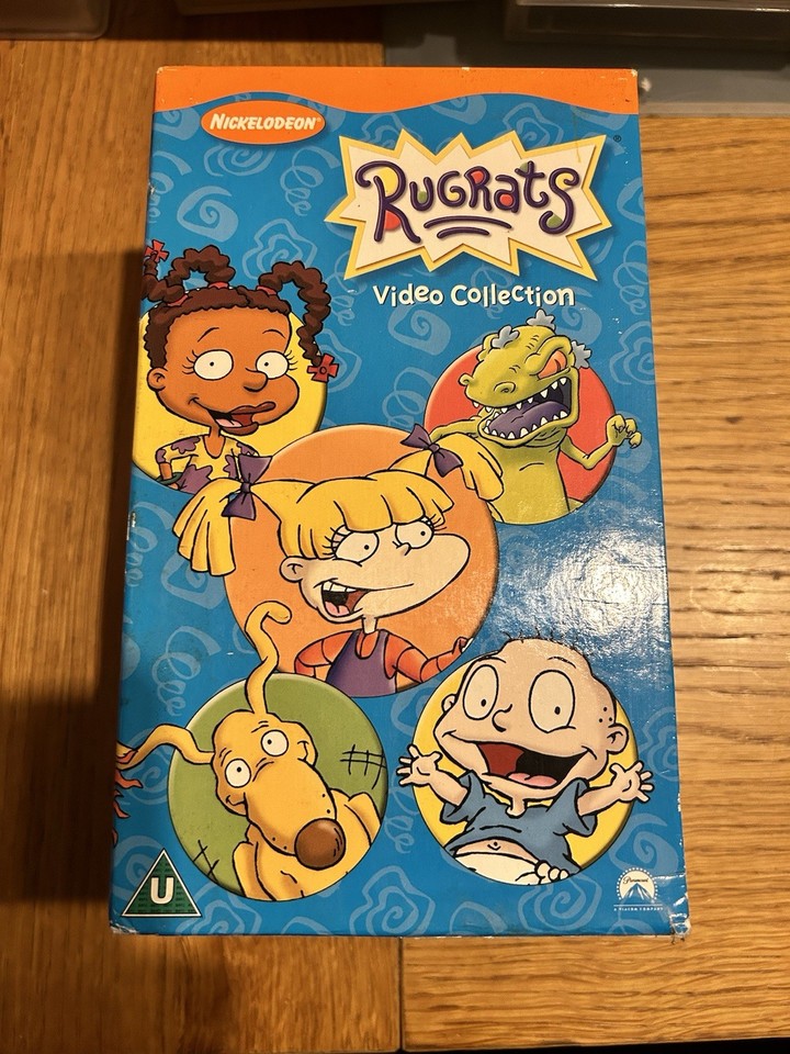 Rugrats Box Set Video Collection Nickelodeon Cartoon 3 x VHS Tapes ...