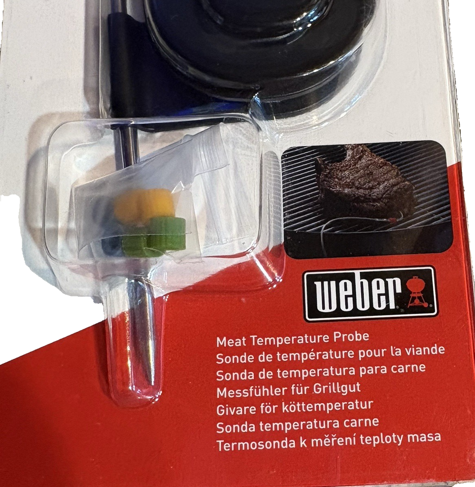 NEW Weber Connect iGrill Thermometer Meat Temperature Probe BBQ ...