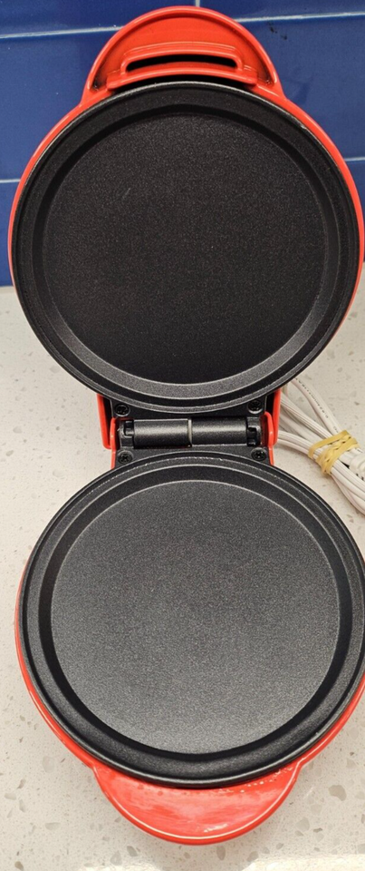 Nostalgia MyMini Personal Electric Griddle - Red MGD5 Small Round ...