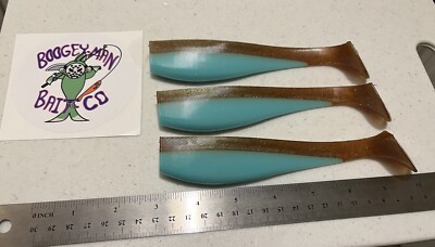 Boogey Man Bait Co. Ling Cod Lingcod Rockfish Tuna Bait 7” Swimbait ...