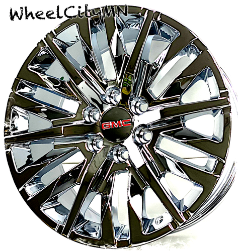 22" Chrome 5921 OE Replica 84437264 Rims fits 2023 GMC Sierra 1500 ...