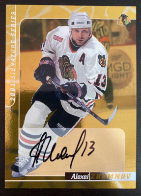 ALEXEI ZAMNOV 2000 BAP SIGNATURE SERIES AUTO 130 | eBay
