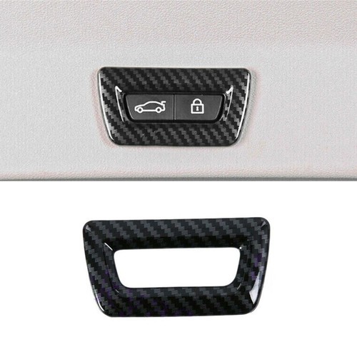 For BMW X3 G01 2018-2022 Carbon Fiber Rear Door Trunk Switch Button ...