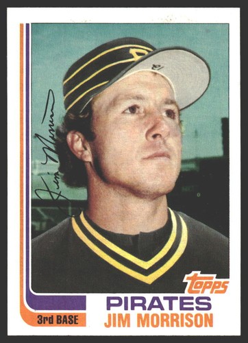Jim Morrison #77T 1982 Topps Traded Pittsburgh Pirates | eBay