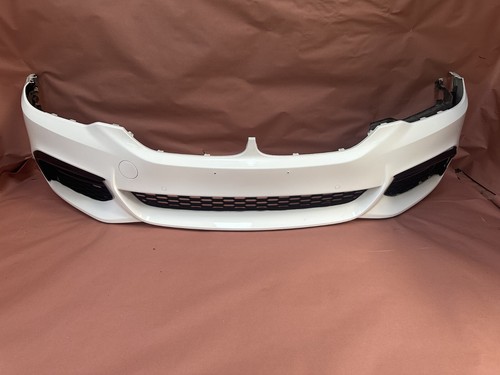 BMW G30 540I 530e 530I 540IX M Sport Front Bumper Cover White OEM 44K ...