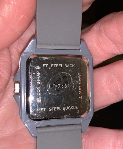 Nice Geneva Ladies Gray & Silver Watch-Japan Mvmt-needs Battery | eBay