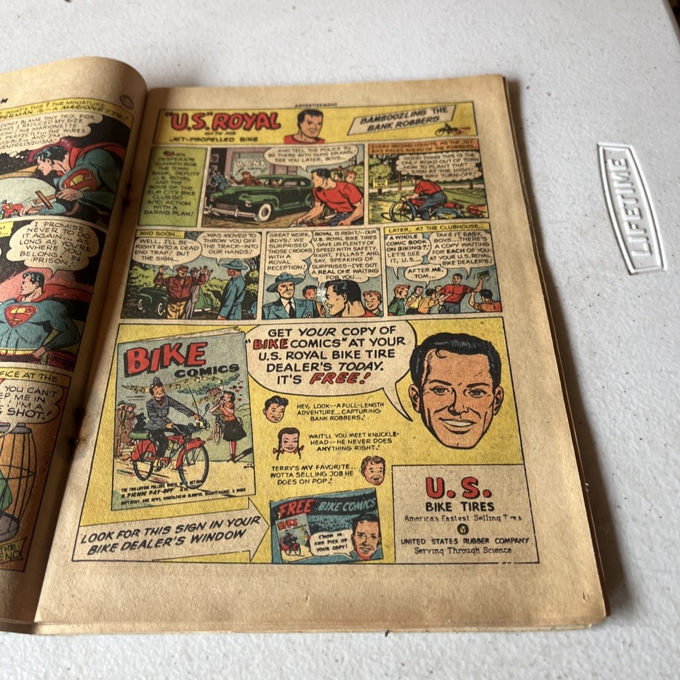 Superman 58. 1st appearance Tiny Trix. Golden Age DC Comics. | eBay