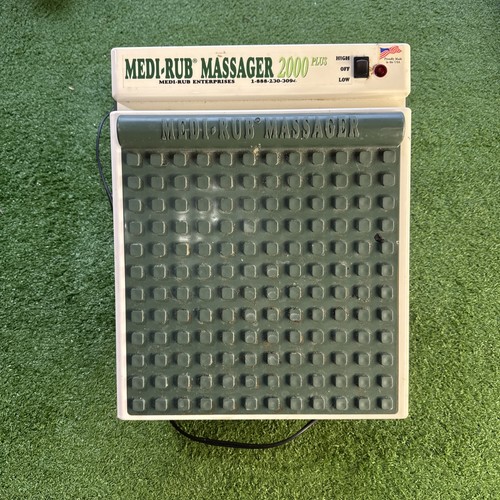 Medi-Rub 2000 Plus MR-3F Foot Massager - USA Made - Free Ship WORKS ...