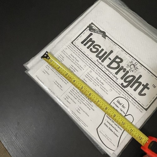 Insul Bright Needled Insulating Lining 4 Packs 23”x11” Each | eBay