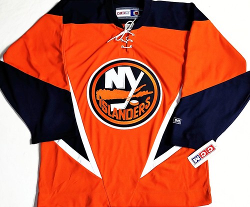 VTG-MEN-SMALL or MEDIUM NY ISLANDERS 3rd 2002-07 CCM NHL LICENSED ...