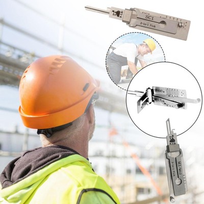 2in1 Key Decoder Precision Hook Pickup Kit for SC1 Master Locksmith ...