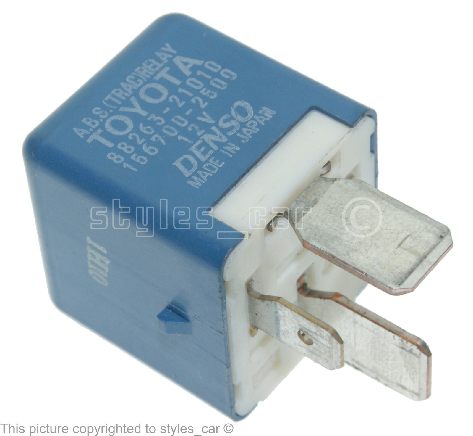 88263-21010 Toyota & Lexus 4-Pin Blue A.B.S. (TRAC) Control Relay ...