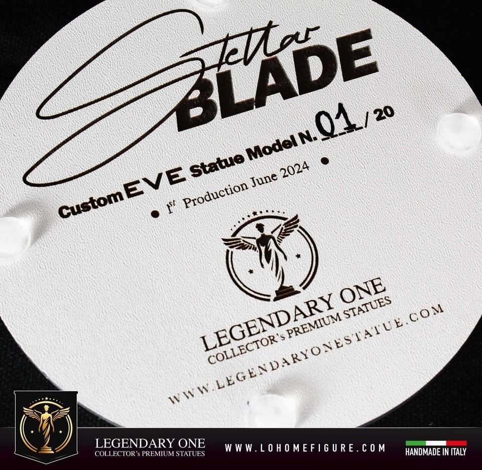 Stellar Blade Statue Eve Action Figure Premium With Ali Removable 12k ...
