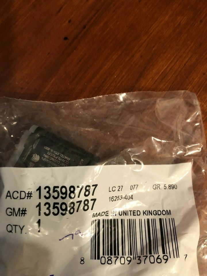 CADILLAC ATS CTS CHEVY CAMARO TIRE PRESSURE SENSOR TPMS NEW 13598787 | eBay