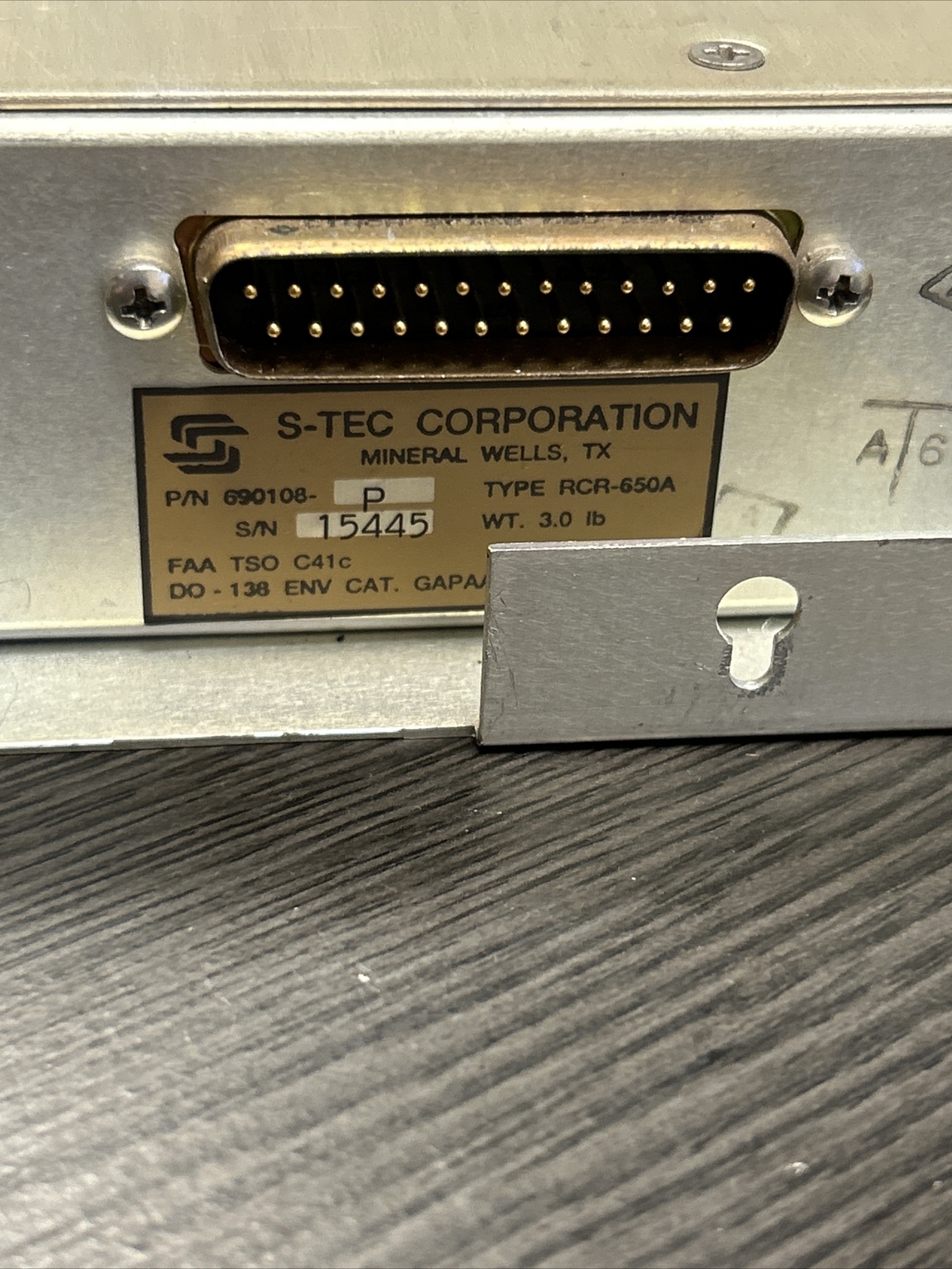 Stec RCR ADF Receiver Tray Indicator ADF-650 TSO PN: 690108-P | eBay