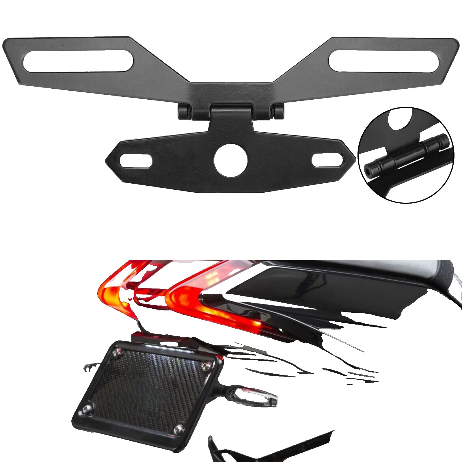 License Plate Bracket Motorcycle | eBay