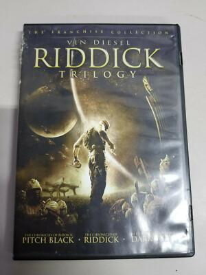 Riddick Trilogy Pitch Black, The Chronicles of Riddick, Dark Fury (DVD ...