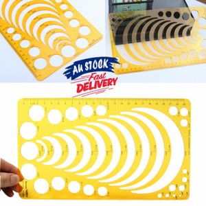 Drafting Arc Technical Radius Circle Template Useful Tool Artist ...