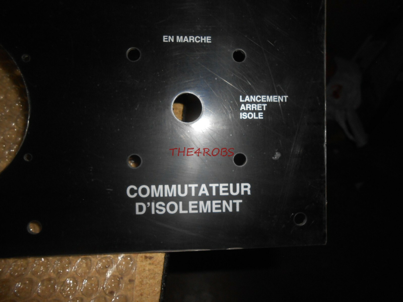 NOS Full Size EMD Electro Motive Locomotive Dashboard Control Panel #4 ...