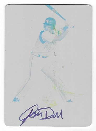 Josh Bell 2012 LEAF VALIANT DRAFT AUTOGRAPH CARD 1/1 Pirates Nationals ...