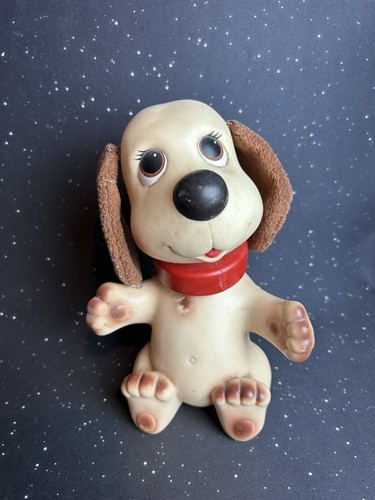 Vintage 1982 Ideal Rub A Dub Doggie Rubber Bath Toy | eBay