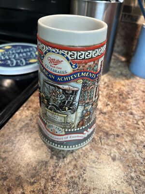 Miller High Life Beer Stein Mug Great American Achievements #81006 The ...