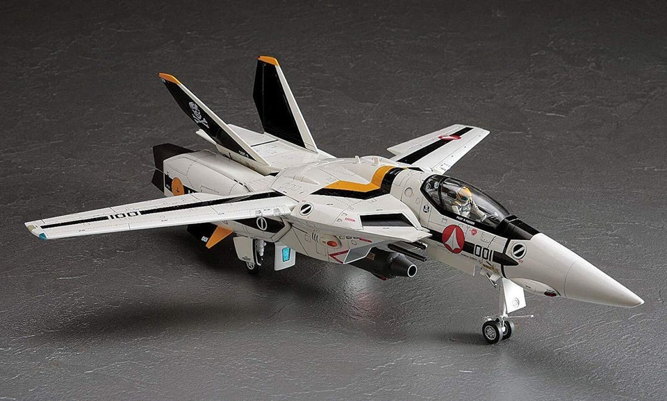 1/48 VF-1S/A Valkyrie Skull Platoon Squadron Macross Plastic model Kit ...