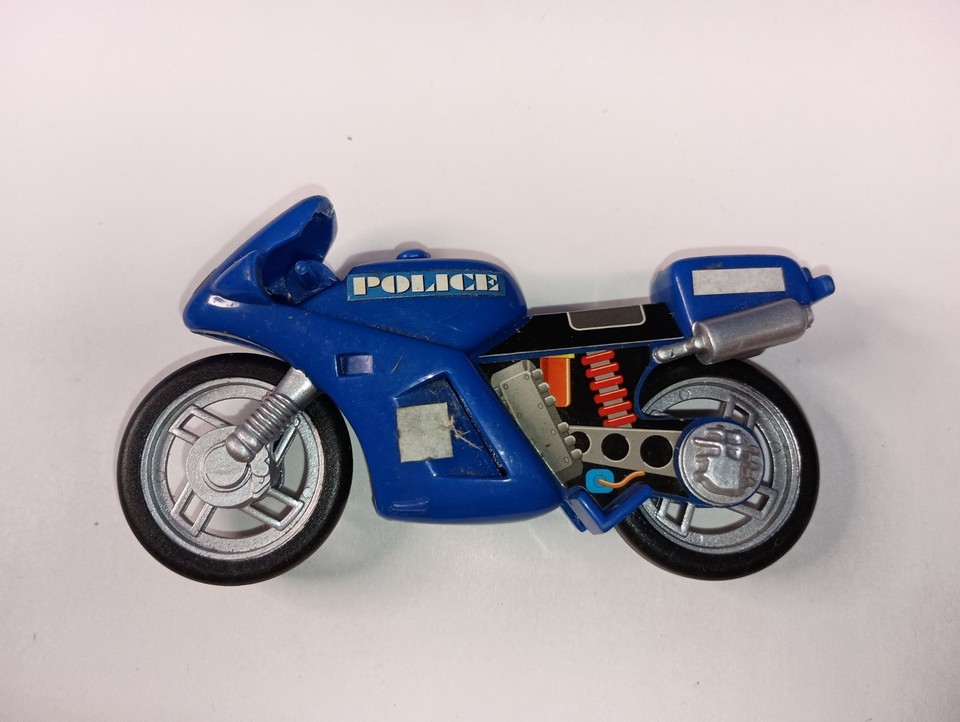 Lanard 1999 The Corps Blue Cop Police Officer & Motorcycle Action ...