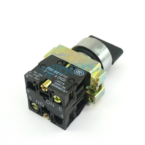 XB2BD53C 2 N/O 3 Positions Spring Return Selector Switch 22mm Mount ...