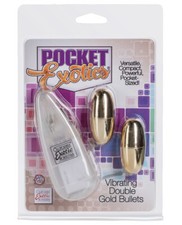 Pocket Exotics Vibrating Double Silver Bullets for sale online | eBay