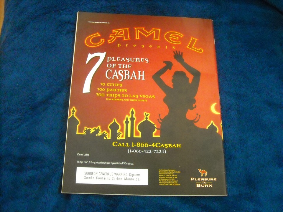 TIGER WOODS SPORTS ILLUSTRATED MASTERPIECE APRIL 16, 2001 *NO LABEL ...