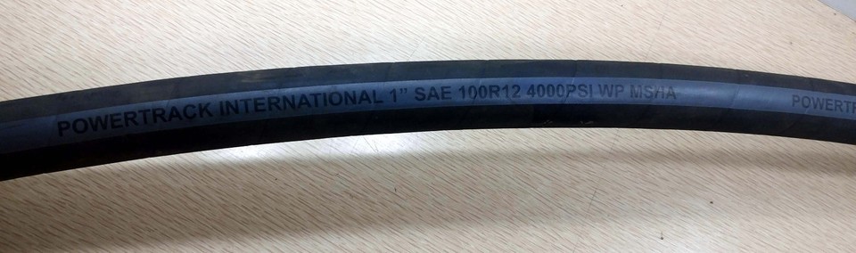 1 NEW POWERTRACK INTERNATIONAL 1" SAE 100R12 HYDRAULIC HOSE NNB ***MAKE ...