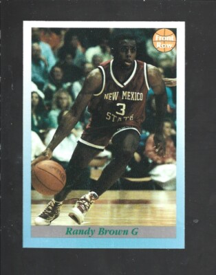 1991-92 Front Row #68 Randy Brown RC, New Mexico State Aggies | eBay