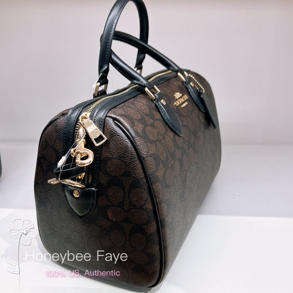 NWT Coach Rowan Large Satchel Bag In Signature Canvas CV960/CV959/CCD53 ...