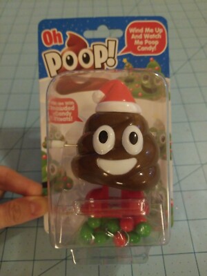 Oh Poop! Brand: Poop Emoji Wind Up Dispenser w/ Candy, Brand New & Free ...