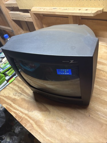 Vintage Zenith 13" Color TV A13P02D CRT TV Retro Gaming - TESTED ...
