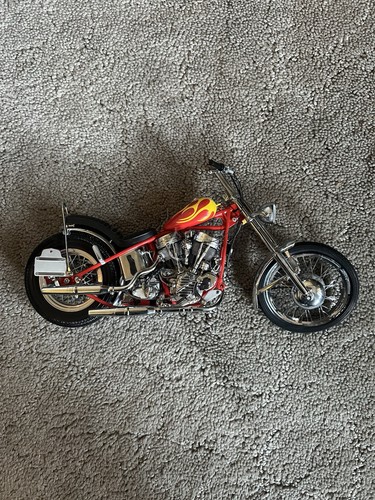 Franklin mint 1:10 1958 Harley Davidson Easy Rider Billy bike chopper ...