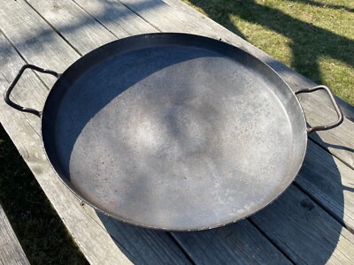 Heavy-duty Steel Discada 22" (with sides) / BBQ Disc Blade Wok 22 ...