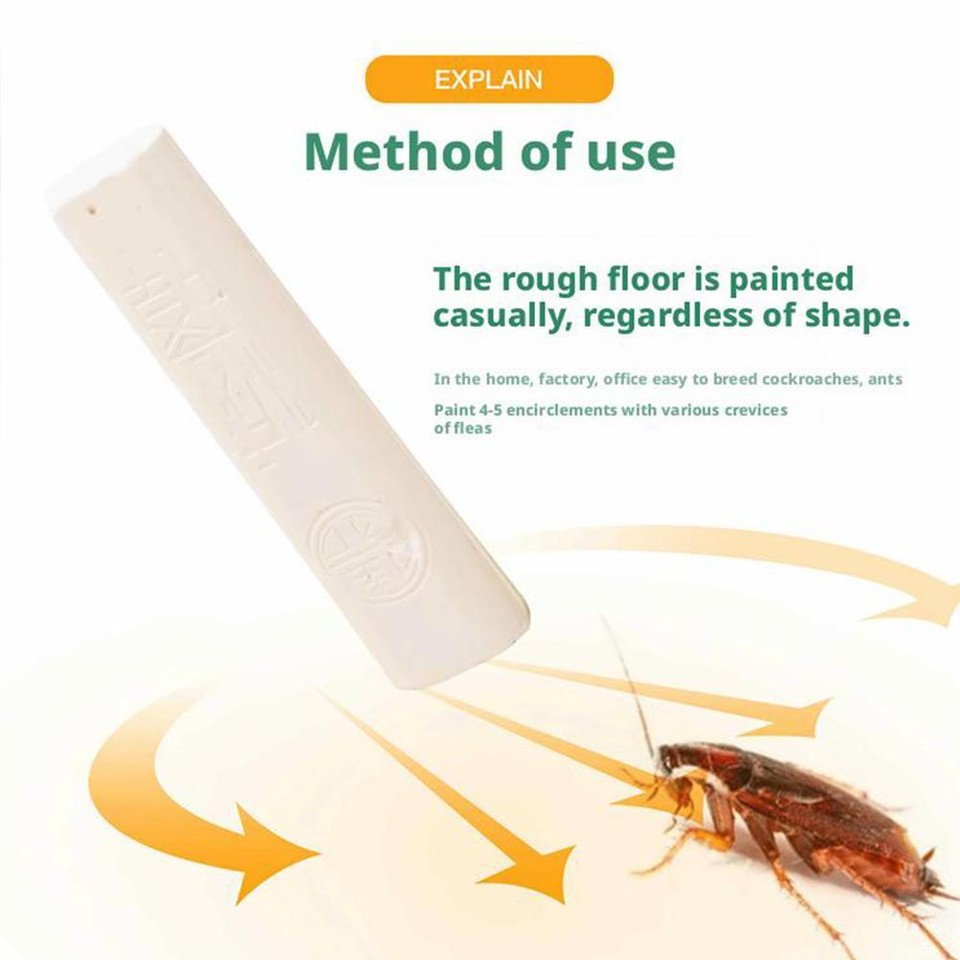Cockroaches Killer Medicine Pen Cockroach Trap For Kitchen Household ...